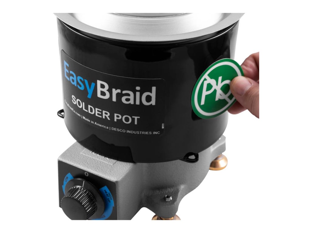 Easy Braid 670030 - Solder Pot, With Ceramic Crucible, 350W, 120Vac ...