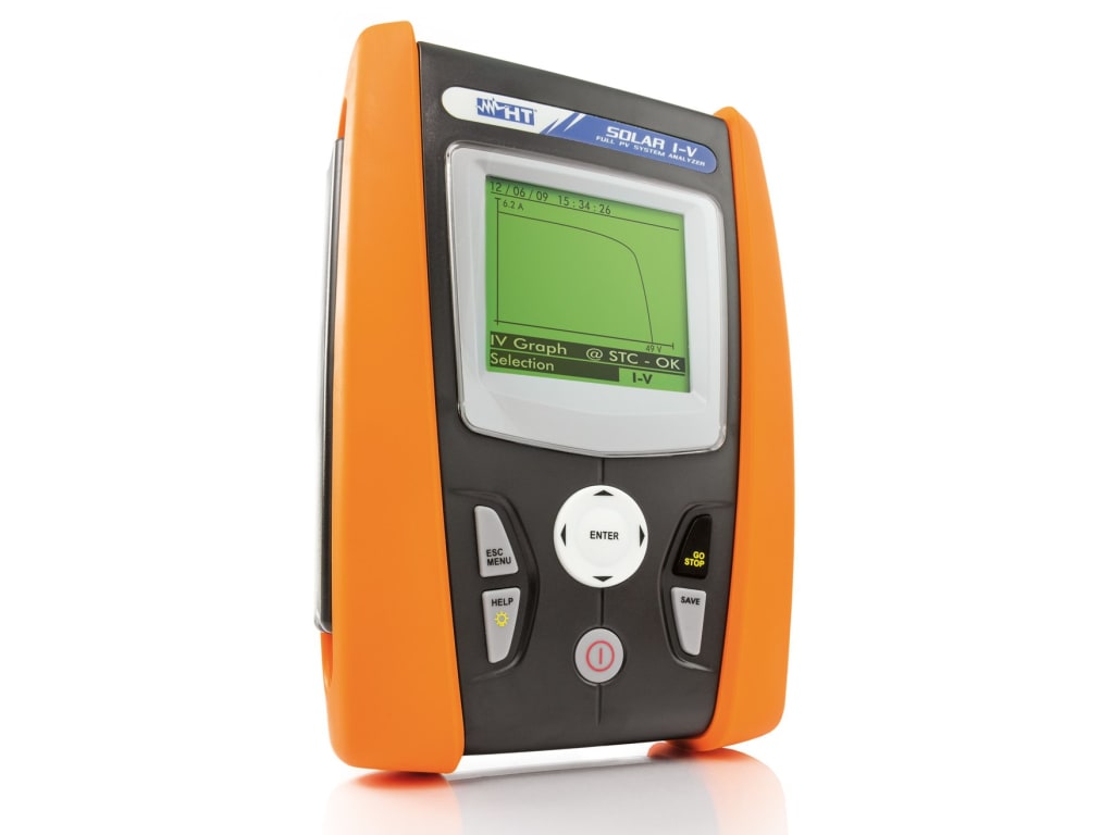 HT Instruments SOLAR I-V PV Single Phase Certifier and I-V Curve ...