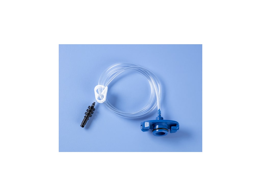 Nordson EFD 7013267 Syringe Adapter Head w/ O-Ring, 30/55/70cc, Blue, 1 ...