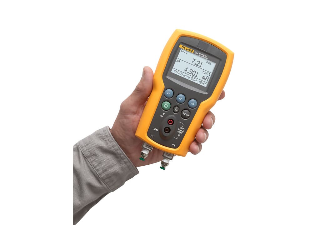 Fluke 721-1610 Dual Sensor Pressure Calibrator 16 PSIG, 1000 PSIG | TEquipment