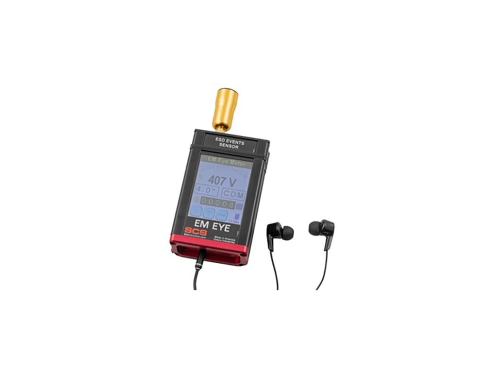 SCS 770715 ESD Event Meter, EM Eye, MicroSD Memory, NIST Calibrated ...