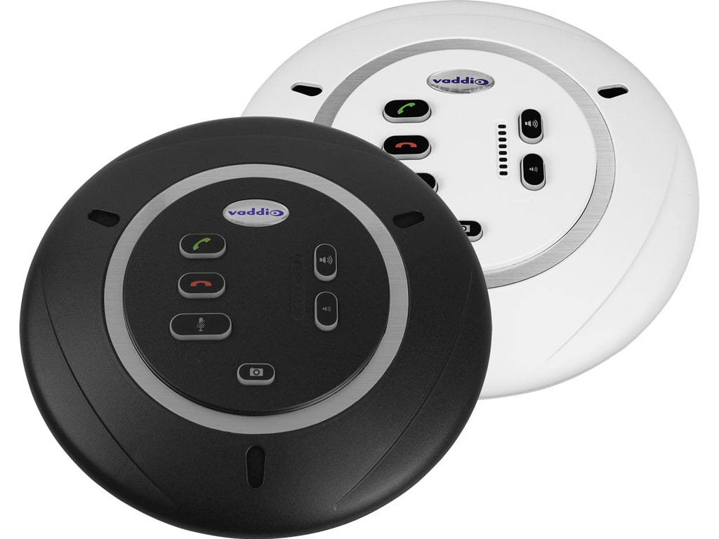 vaddio 999-8500-000W EasyMic Table MicPOD with Keypad (White) | Touchboards