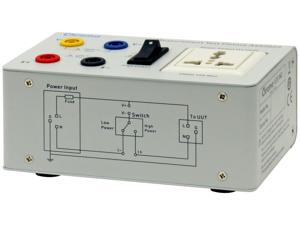 Chroma A662022 - Measurement Test Fixture (250V/10A) | TEquipment