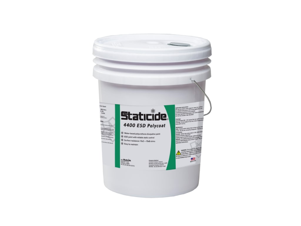 ACL Staticide 4400MG1 - ESD Polycoat Paint, 1-Gallon, Dissipative ...