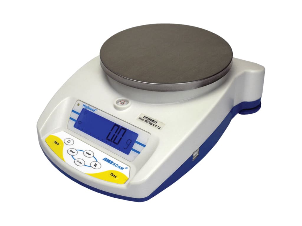 Adam Equipment HCB 6001 - Highland Portable Precision Balances, 6000g ...