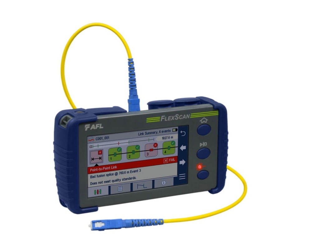 AFL FS200-303-FTTH-PRO - OTDR FTTH Pro Kit 1310/1550/1625, with VFL ...