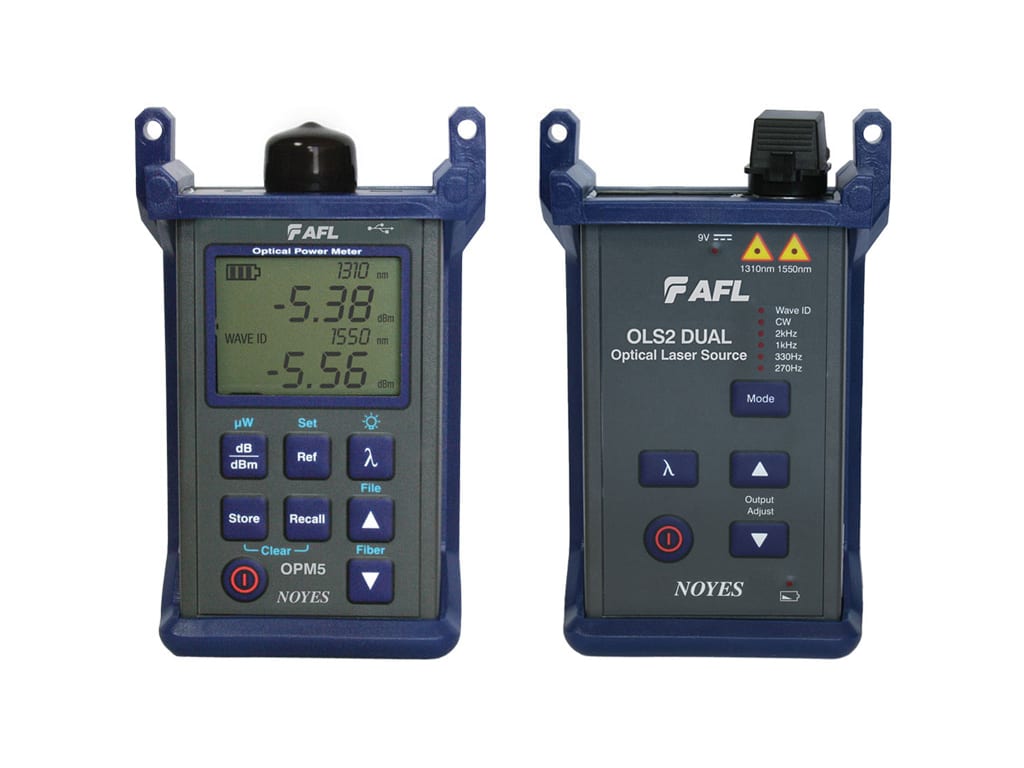 AFL SLP5-6D-LC - Singlemode Loss Test Kit with Reporting Software (1310 ...