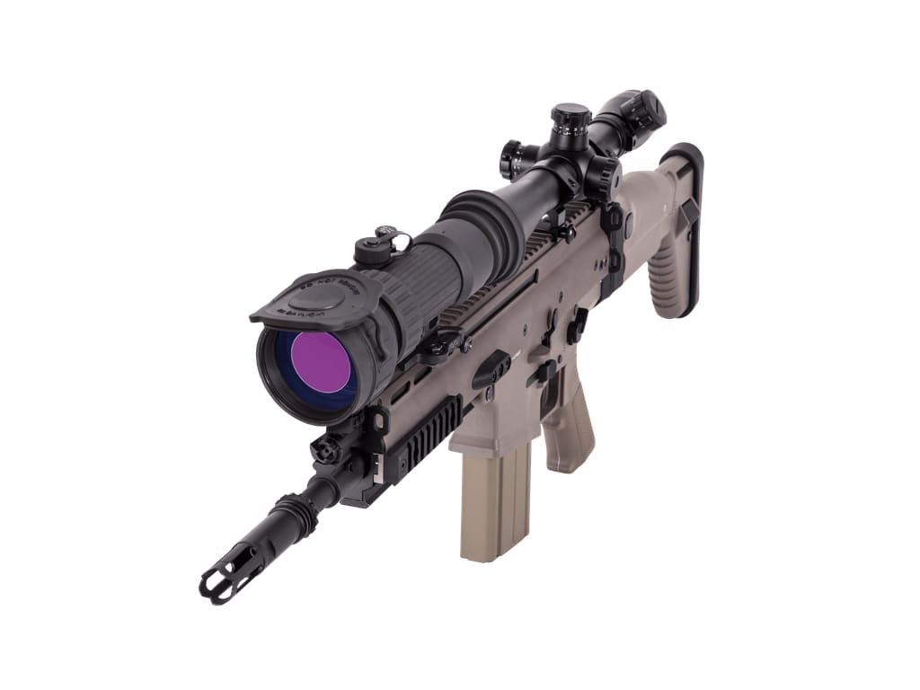 ATN PS28-2 - Night Vision Rifle Scope Clip-on Gen 2+ High Res | TEquipment