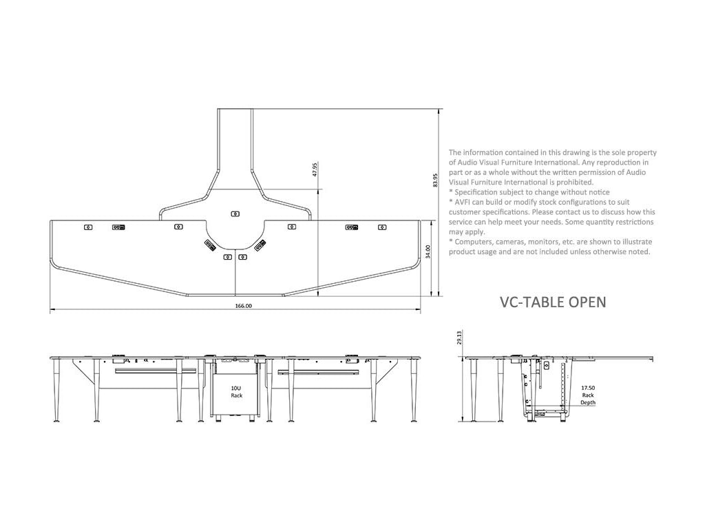 AVFi VC-TABLE - Video Conference Table | Touchboards
