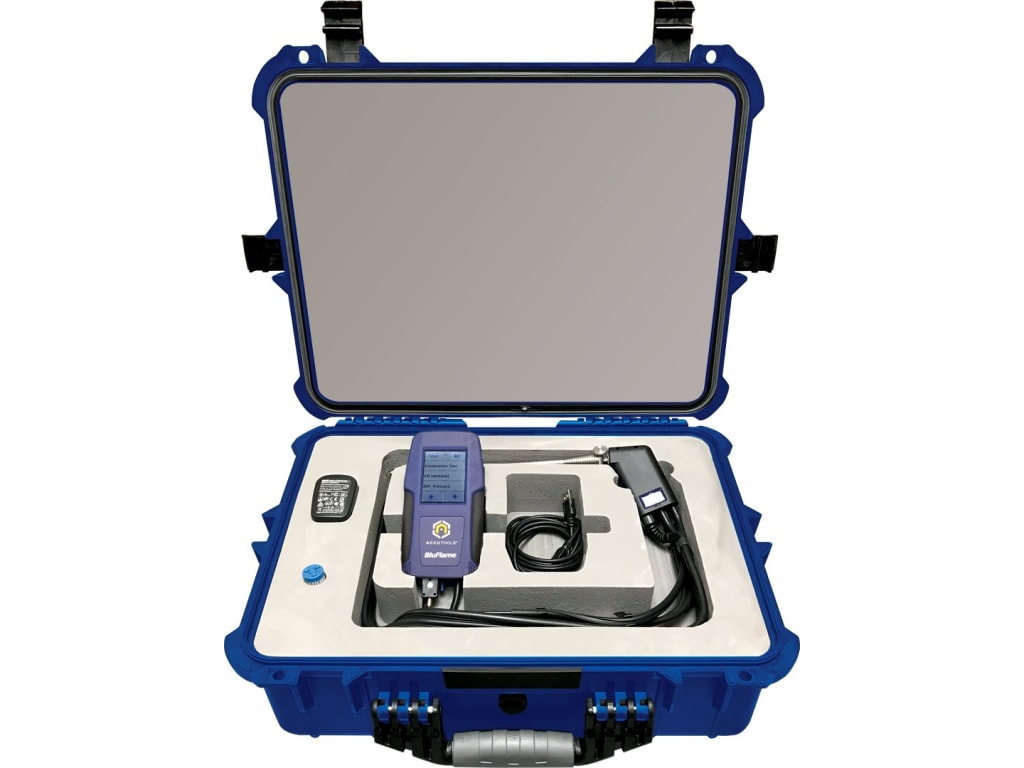 AccuTools BluFlame - Combustion Analyzer with Case | TEquipment
