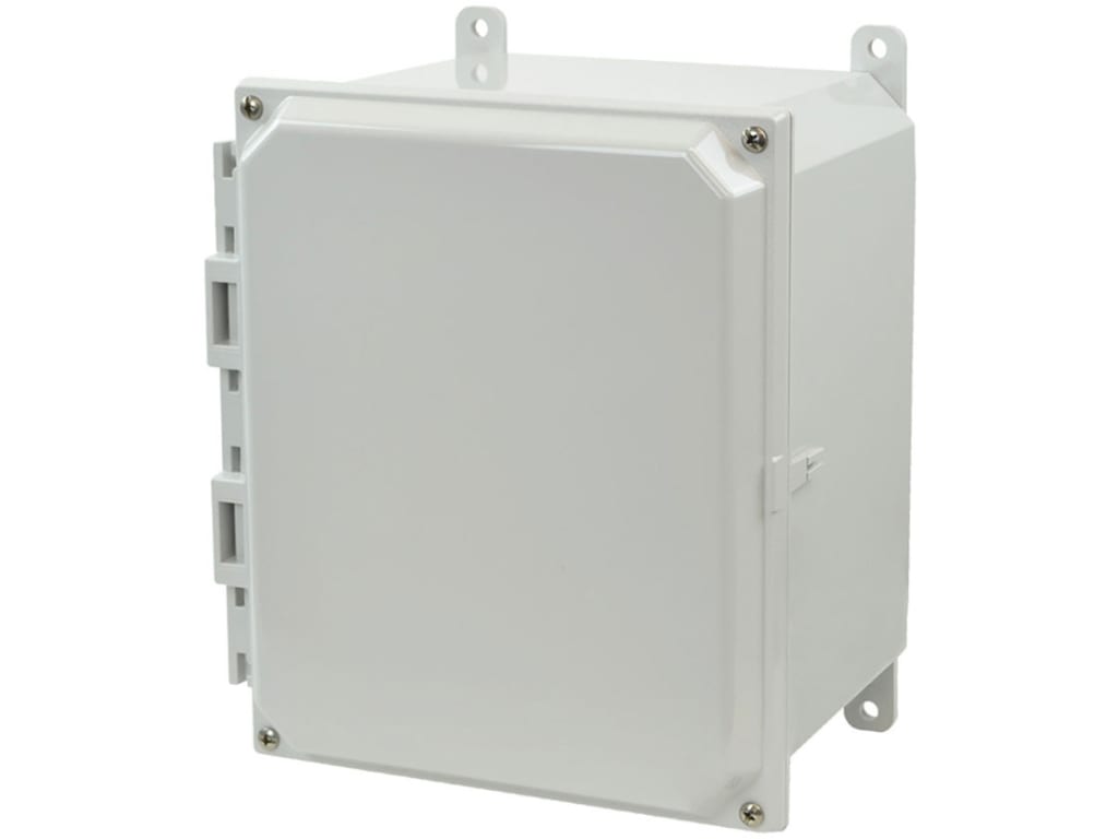Allied Moulded AMP1086 10"x8"x6" POLYLINE Polycarbonate Wall Mount ...