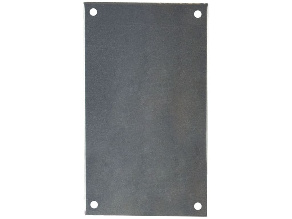 Allied Moulded PA94 Aluminum Back Panel - 9 x 4 | TEquipment