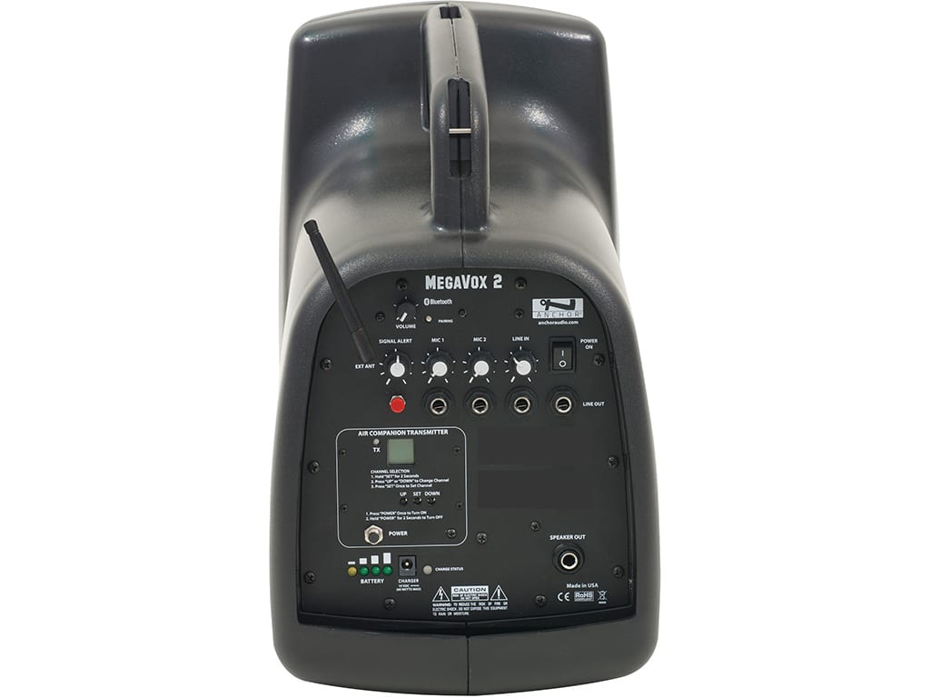 Anchor Audio MEGA2-X MegaVox 2 Public Address System with Built-in ...