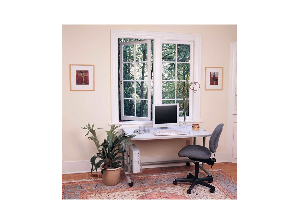 Ergotron H31BK 72" Wide AnthroCart with 2-3/8" Casters, Black | Touchboards