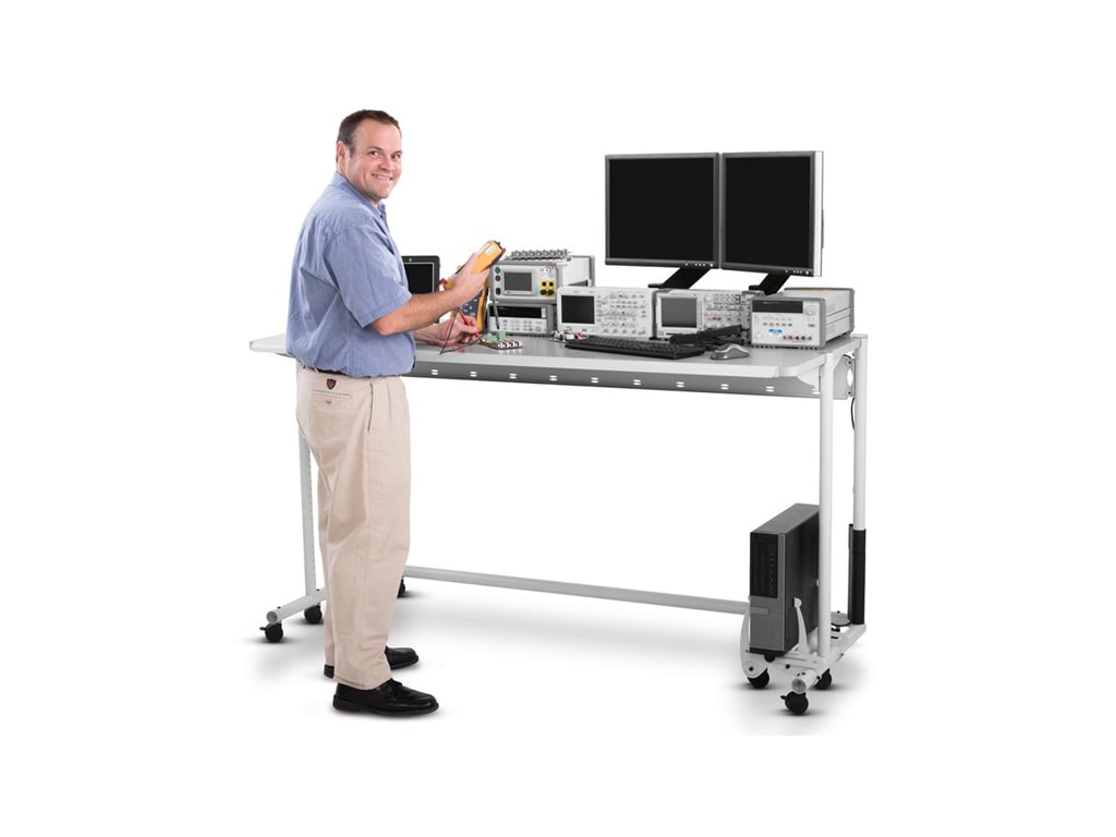 Ergotron AC7201BK AnthroCart 2 - Large (72W), Black | Touchboards