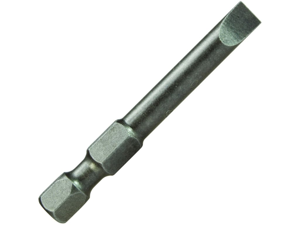 Apex Bits-Torque 320-5X - Power Bit, Slotted, 10F-12R, 1/4" Hex Drive ...