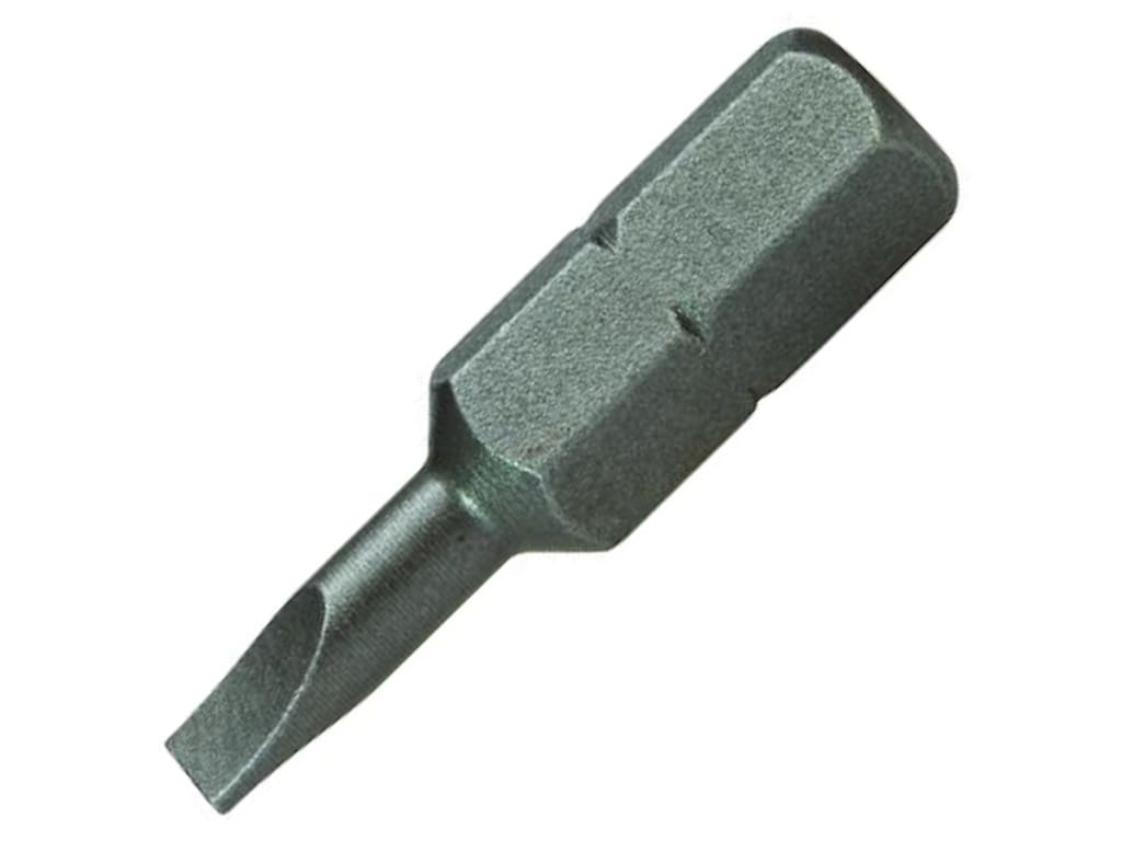 Apex 445-30X - Insert Bit, Slotted, 6F-8R, 1/4" Hex Drive, 1-1/2" OAL ...