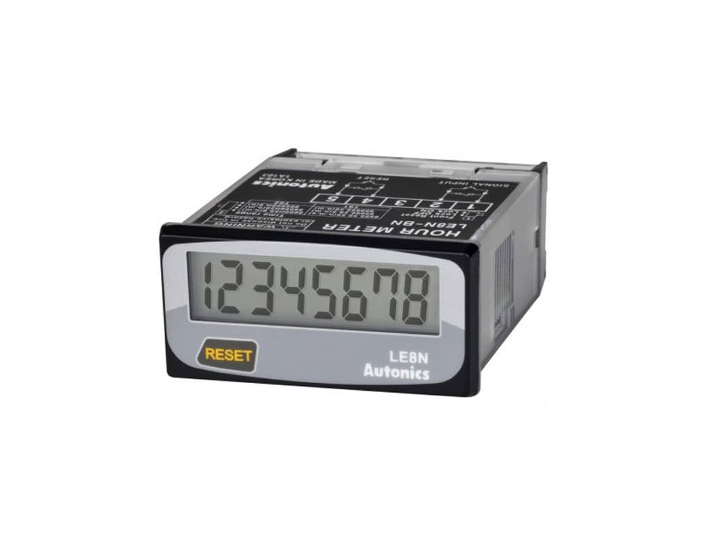 Autonics Le8n Bn Compact 8 Digit Lcd Digital Timers Tequipment