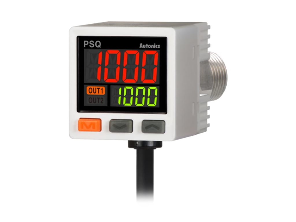 Autonics PSQ-BC1-R1/8 Dual Digital Display Pressure Sensor | TEquipment