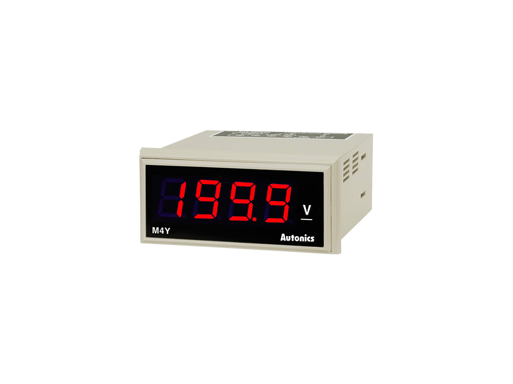 Autonics M4Y-DV-4 - Digital Voltmeter, DC voltage, AVG, 199.9V | TEquipment