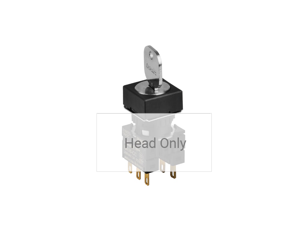 Autonics S16KRS-4BK - 16 mm Key Selector Switch, Head Only | TEquipment