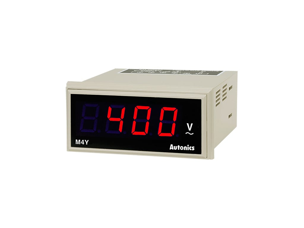Autonics M4Y-AV-6 - Digital Voltmeter, AC voltage, AVG, 400V | TEquipment
