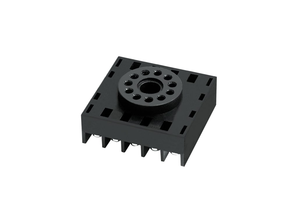 Autonics PG-11 Socket, 11-Pin, Reverse Terminal, For Panel Mounting ...