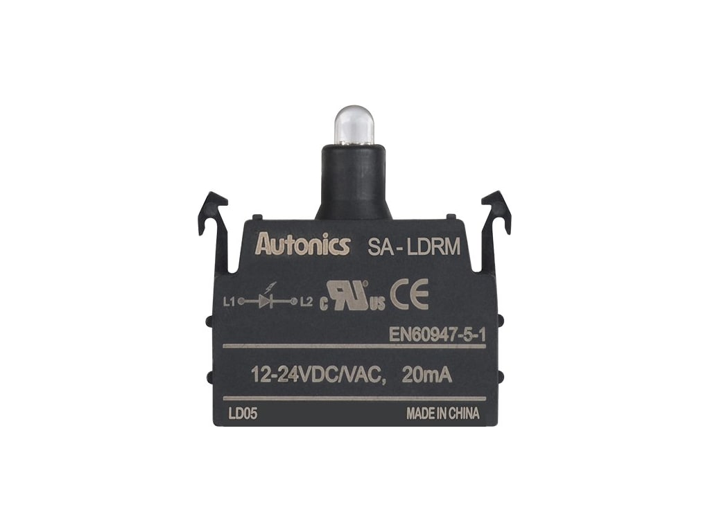 Autonics SA-LDRM Blocks for Ø22/25, Ø30, 30 mm Control Switches ...