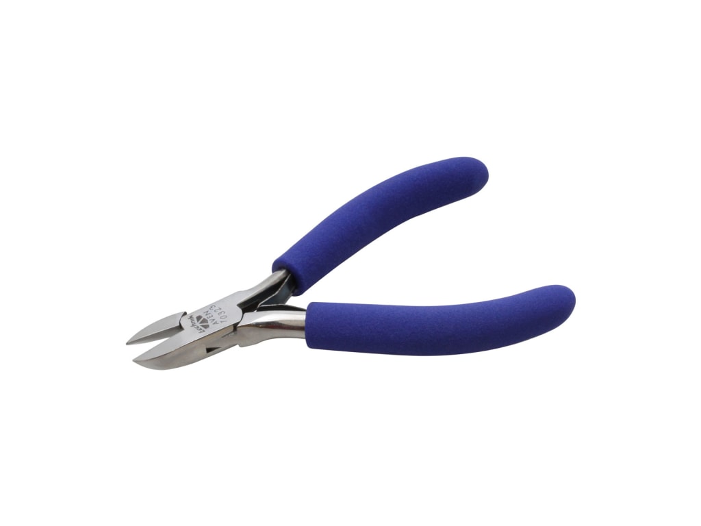 Aven Tools 10323 - Cutter, Oval Head, Flush Cut, 1.25mm, ESD-Safe, 4.5 ...