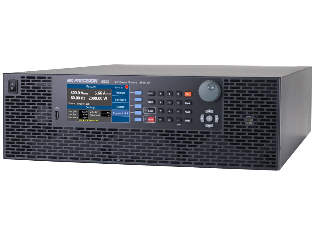 B&K Precision 9832 - Programmable AC Power Source | TEquipment
