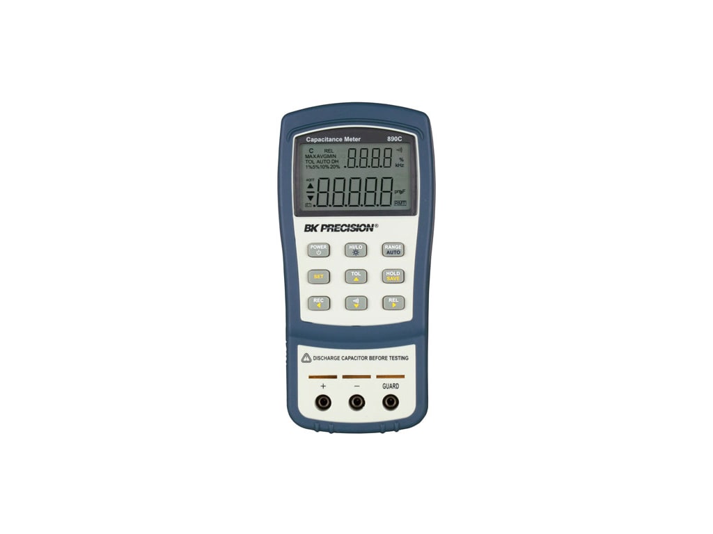 B&K Precision 890C-220V - Dual Display Handheld Capacitance Meter ...