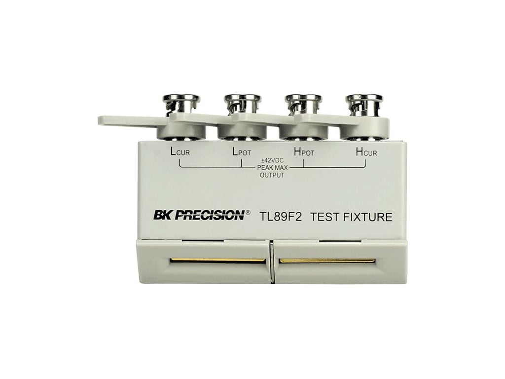 B&K Precision TL89F2 - 4-Terminal Low Profile Test Fixture for LCR ...