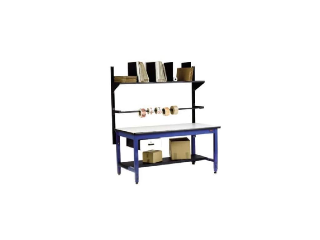 Production Basics 1756 - Packing Station, 36" x 72" (Blue) | TEquipment