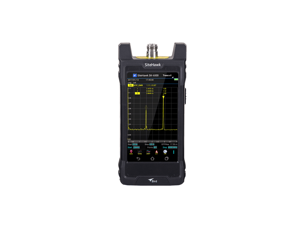 Bird SK-6000-TC - 6 GHz Handheld Cable and Antenna Analyzer | TEquipment