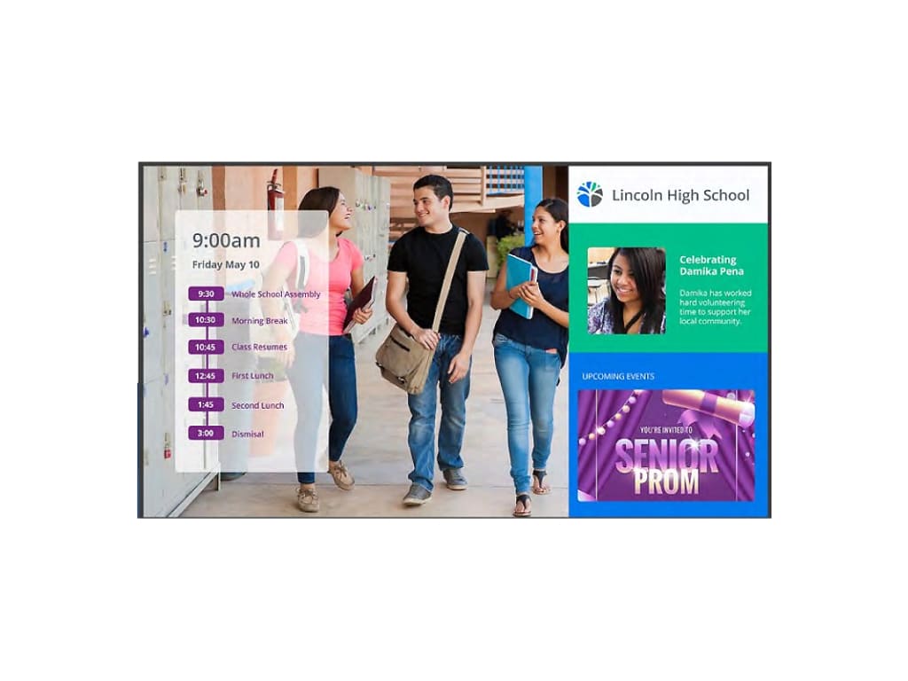 Boxlight MIMIO DS 430 - 43" UHD Android 11 Display, 450 Nits, Portrait ...