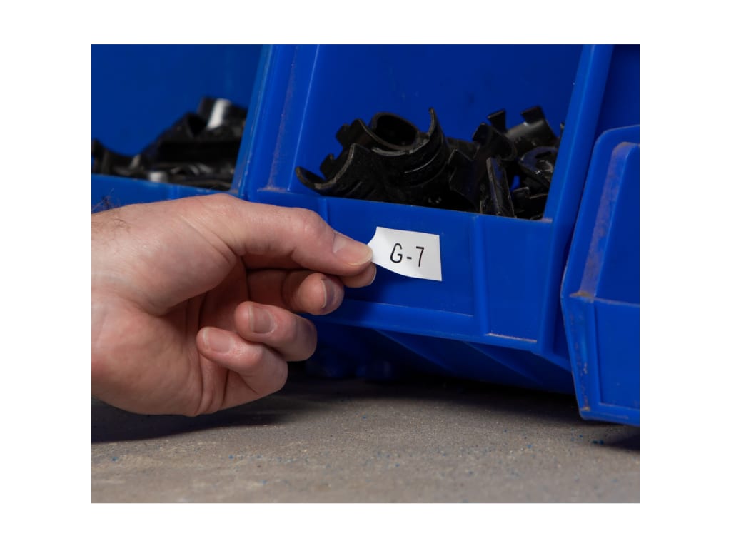 Brady M21-500-581-WT - Repositionable Multi-Purpose Vinyl Labels w ...