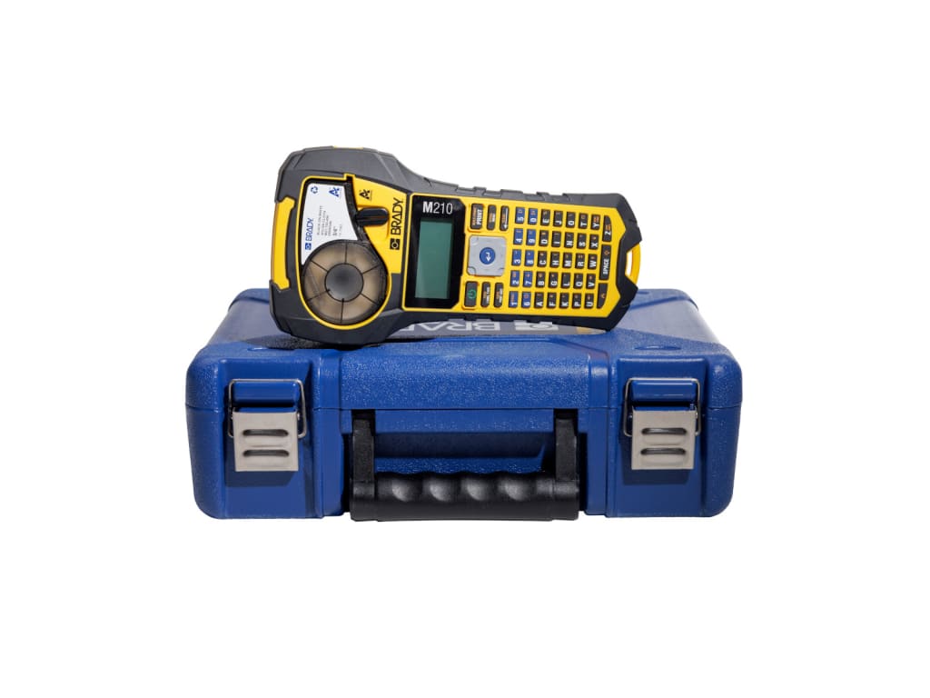 Brady M210-KIT - M210 Handheld Label Maker with Accessory Kit | TEquipment