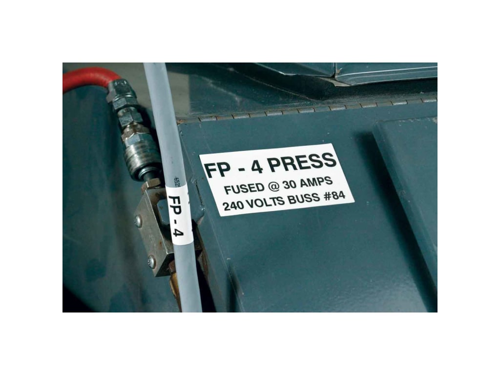 Brady M71-31-423-RL - Harsh Environment Multi-Purpose Polyester Labels ...