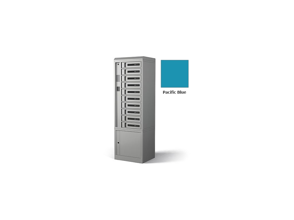 Bretford TCLAKS600EFEE 10-Bay Locker TechGuard Connect with Keypad and ...