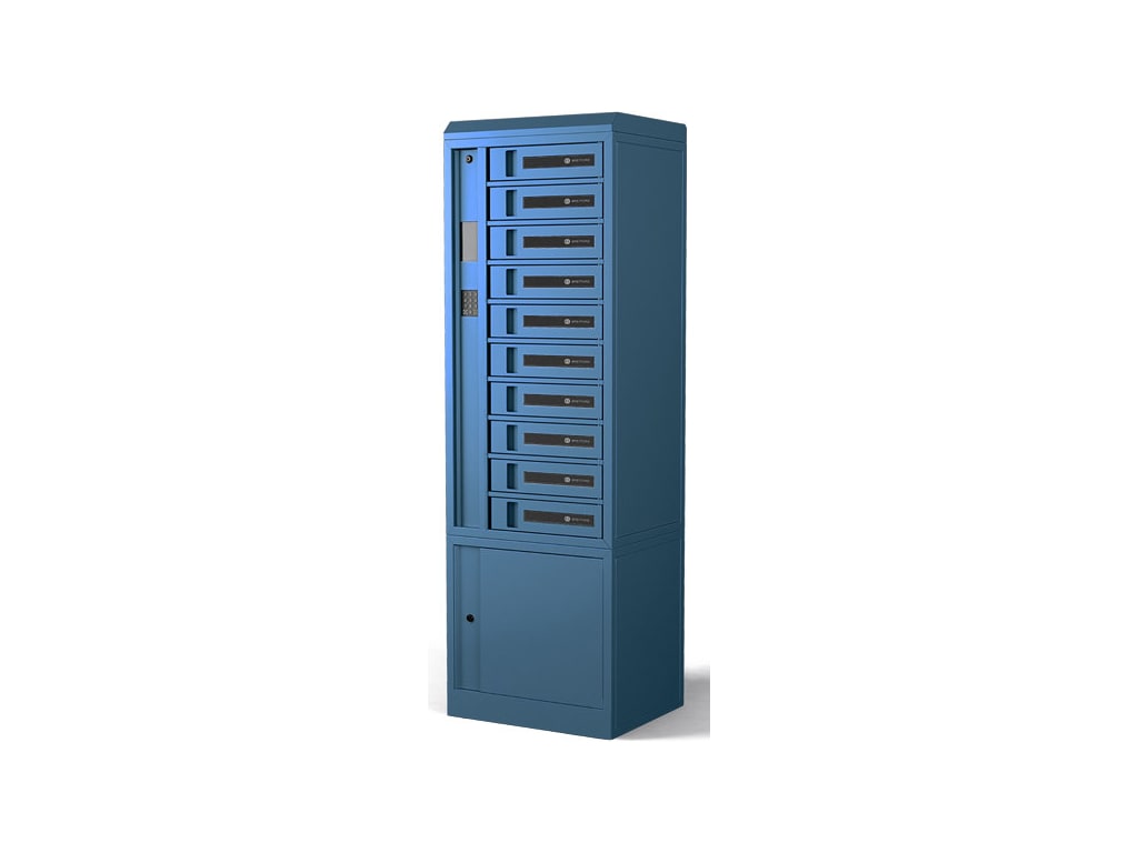 Bretford TCLAUS110EFGG - TechGuard Connect Locker w/ Config RFID Screen ...