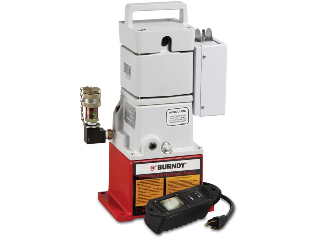 Burndy EPP10 - Electric Hydraulic Pump, 1/2HP, 115V AC, 10000 PSI ...