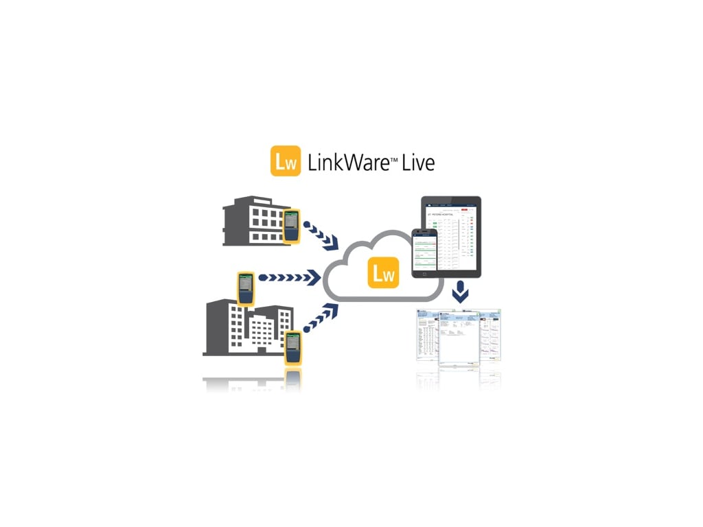 Fluke Networks CFP-100-Q 120 CertiFiber Pro Quad Optical Loss Test Set ...