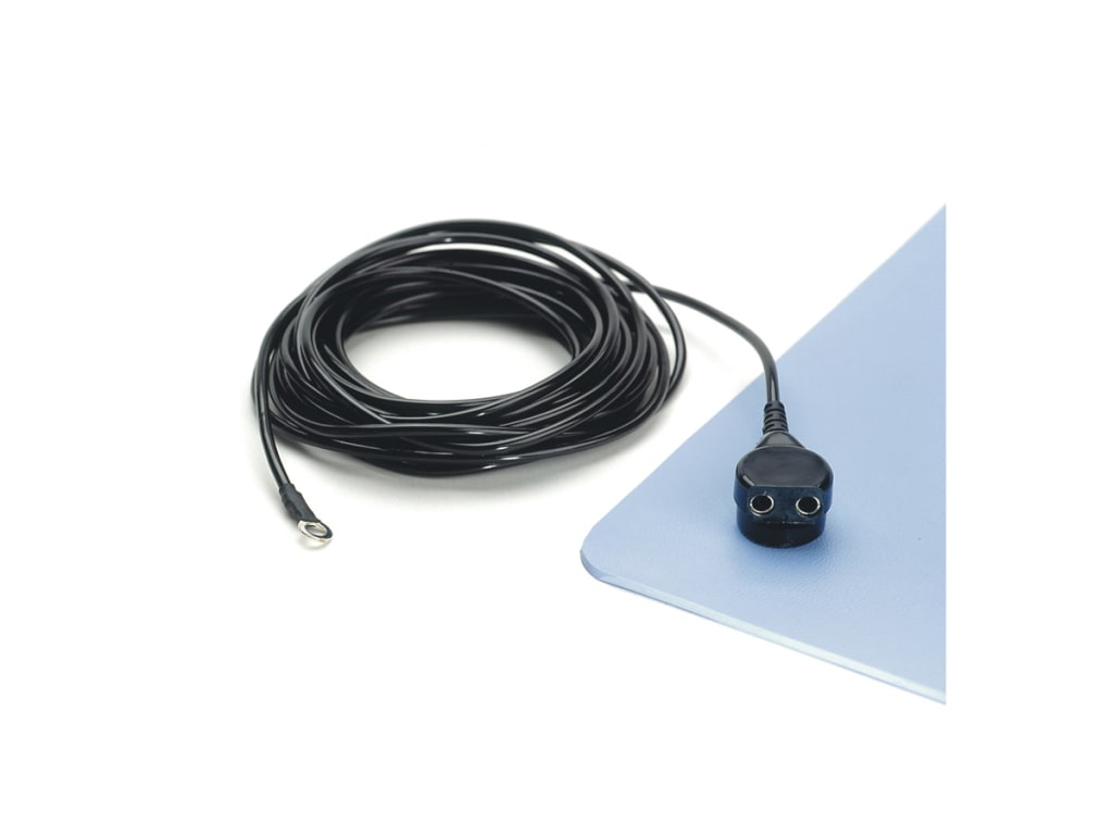 SCS CGC151M - Common Ground Cord, 15ft, 10mm, 1 Meg Resistor | TEquipment