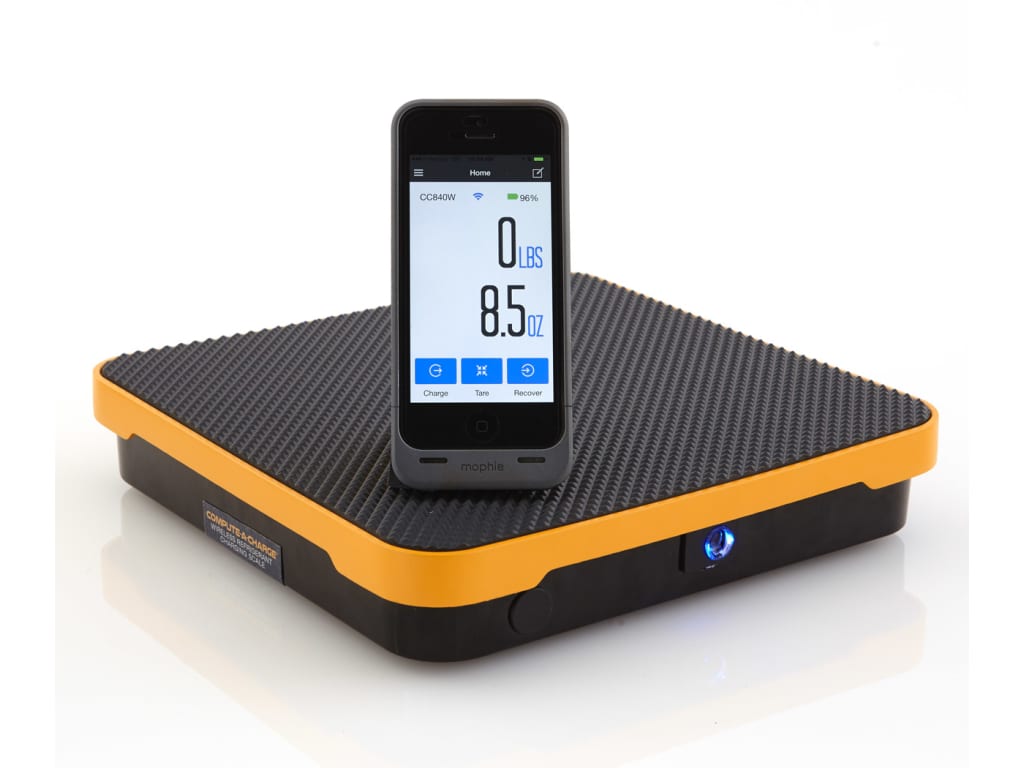 CPS CC840W COMPUTE-A-CHARGE, Wireless Refrigerant Scale with ...