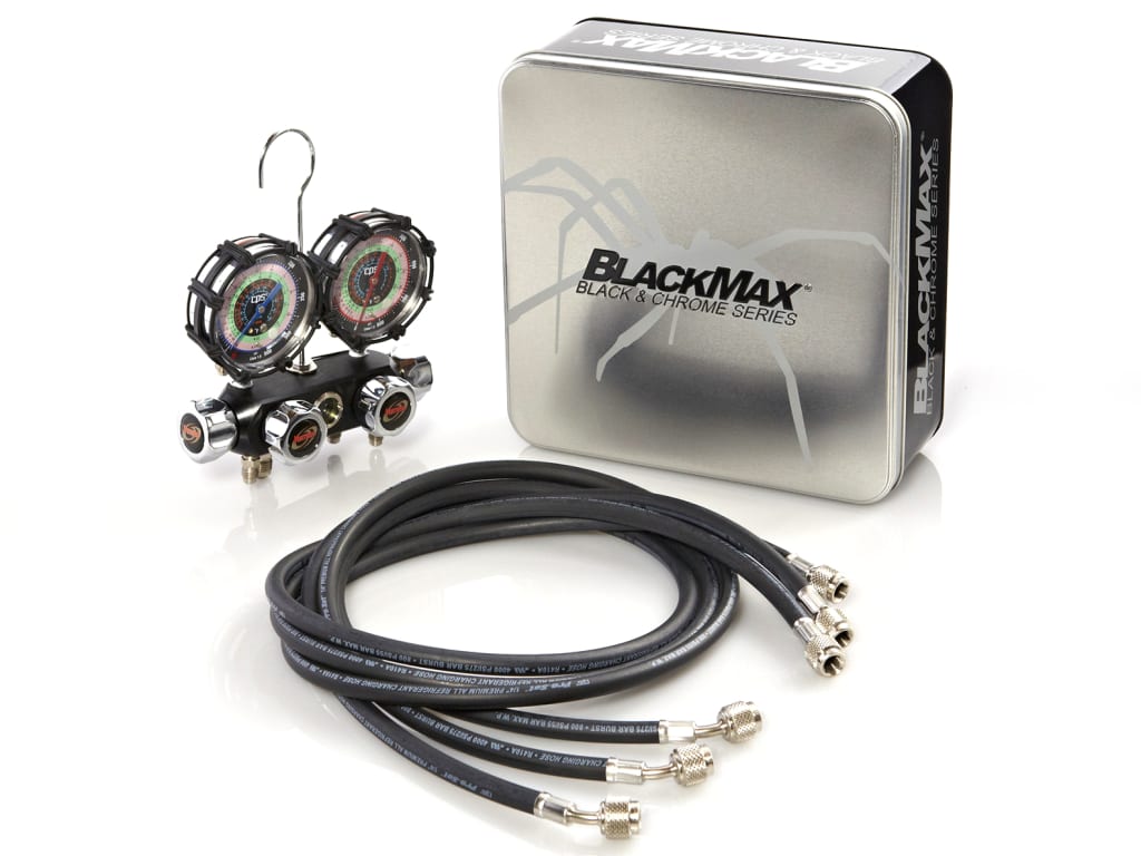 CPS MV4H4P5Z - Blackmax Vortech 4 Valve Manifold, with 5'' Premium Hose ...