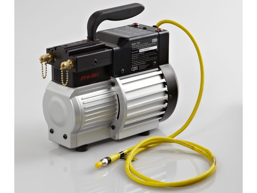 CPS TR22 Pro-Set Refrigerant Recovery Machine with Overflow Sensor Cord ...