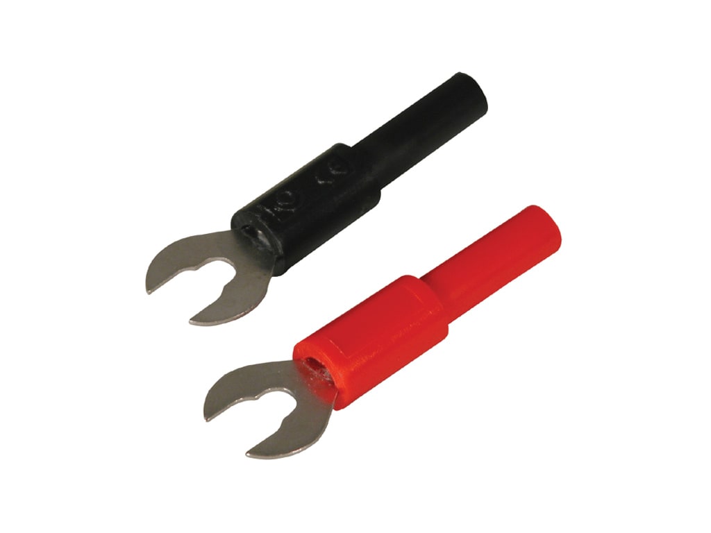 Cal Test CT2553-2 DMM Probe Spade Lug Adapter | TEquipment