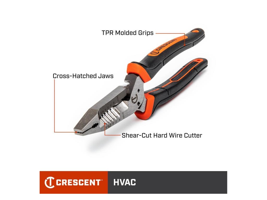 Crescent Nicholson CTWIRES - 8" Heavy-Duty Wire Stripper | TEquipment