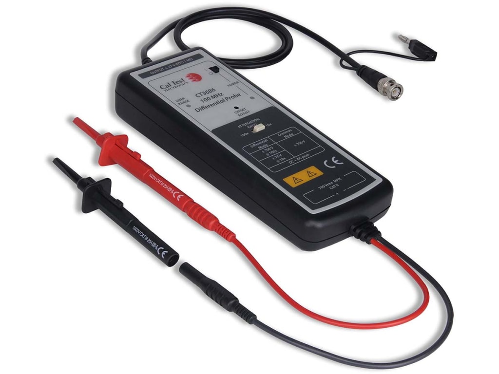 Cal Test CT3686 High Voltage Differential Probe | TEquipment
