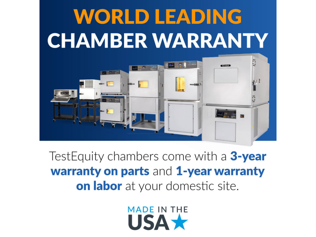TestEquity TE-107 - Benchtop Chamber (Temperature Only); -42 to 130°C ...